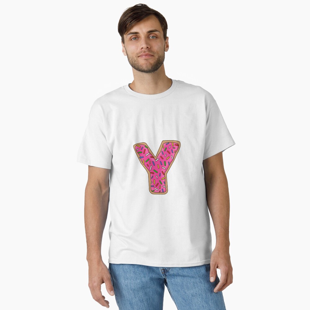 "Donut Letter Y" Sticker for Sale by mynameisliana | Redbubble