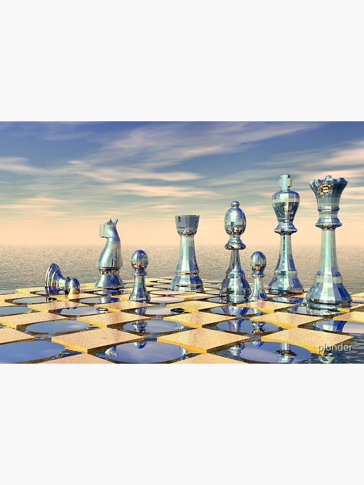 "Water Chess" Poster by plunder | Redbubble