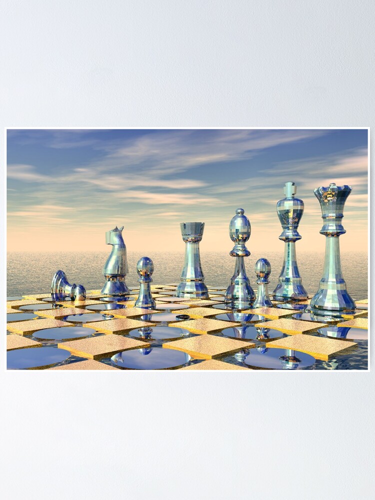 "Water Chess" Poster by plunder | Redbubble