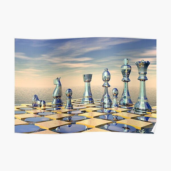 "Water Chess" Poster by plunder | Redbubble