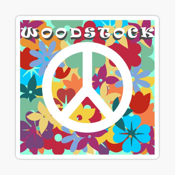 Woodstock 69 Stickers | Redbubble