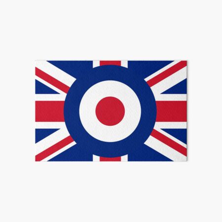 "Union Jack and Mod Logo Combination" Art Board Print by shavenmonkeys ...