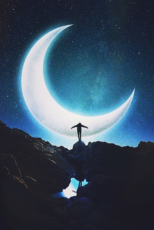 "Moon's Mercy" by seamless | Redbubble