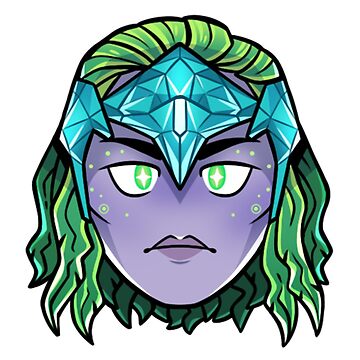 "Sticker Face - CETRION" Sticker for Sale by adriancajili | Redbubble