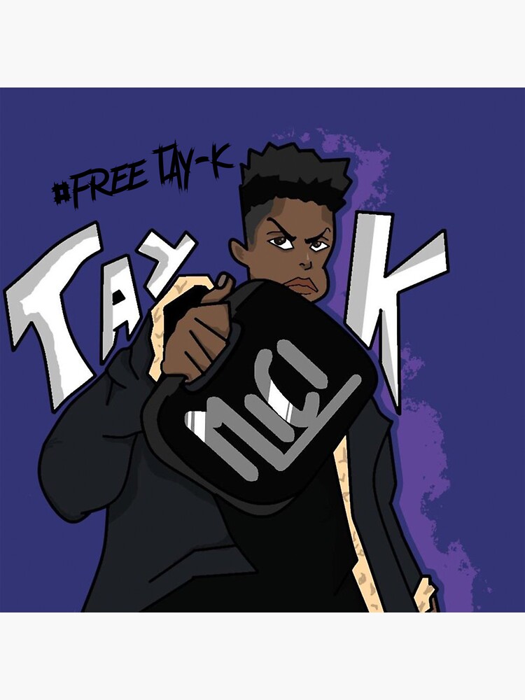 "Free Tay-K " Sticker for Sale by JayLeonard | Redbubble