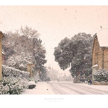 "Mickleton, Gloucestershire" Sticker for Sale by Andrew Roland | Redbubble