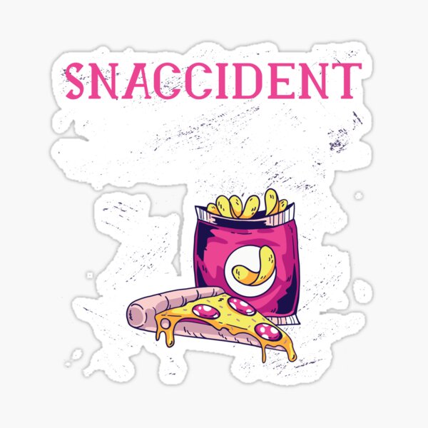 Snaccident Stickers | Redbubble