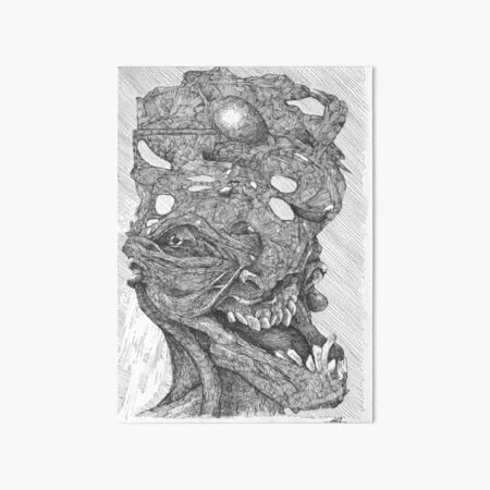 "Brainless Human Vermin" Art Board Print by Rotten-Brain | Redbubble