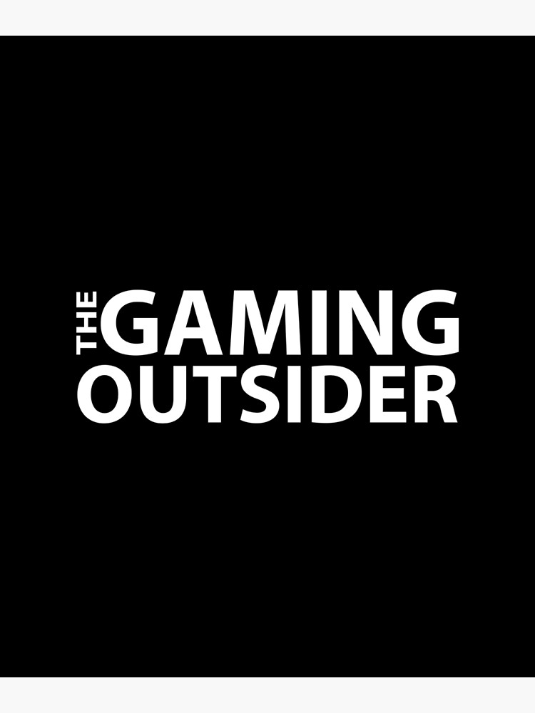 "The Gaming Outsider" Poster for Sale by Evelyusstuff | Redbubble