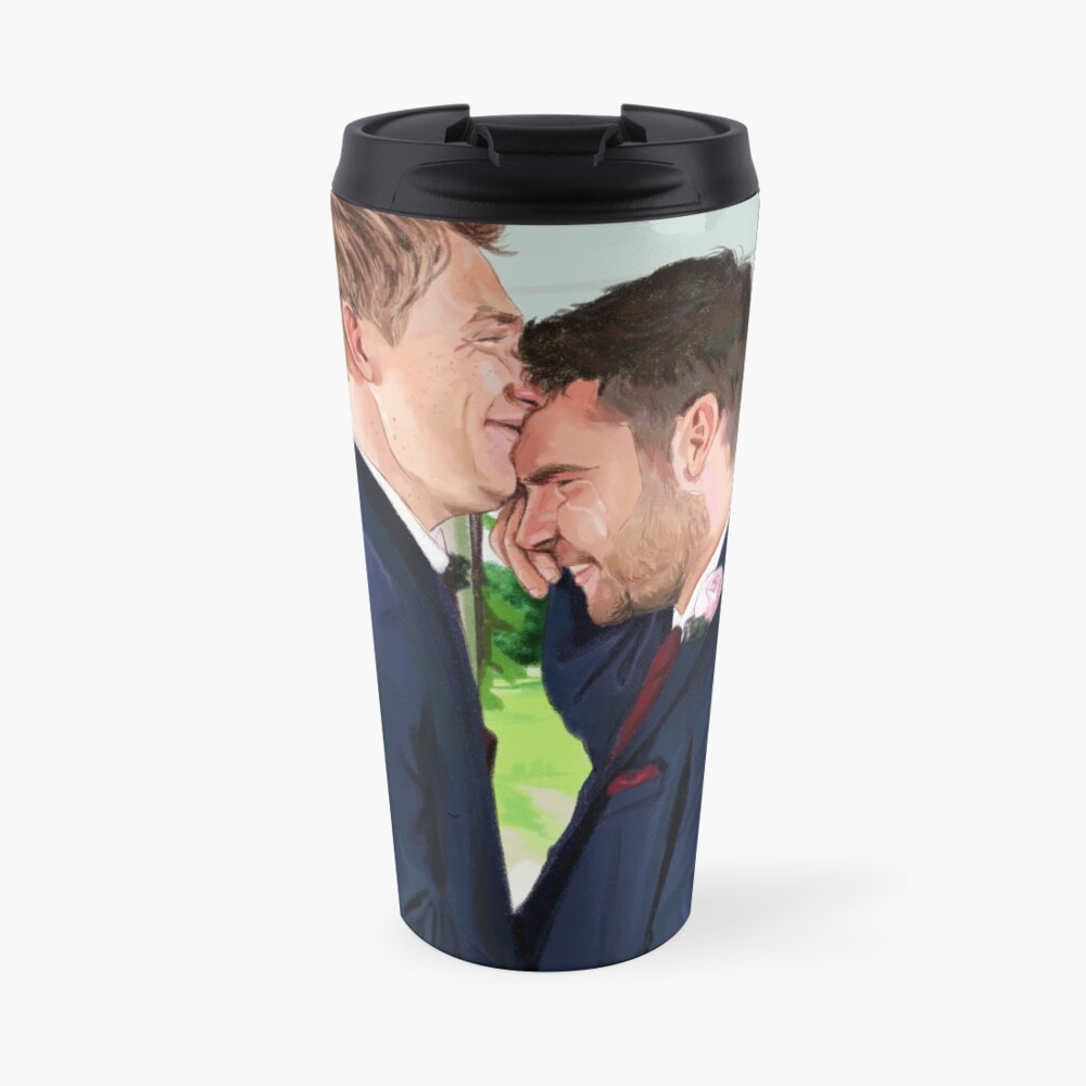 "Robron Wedding script forehead kiss" Travel Mug by scrapyardbfs ...