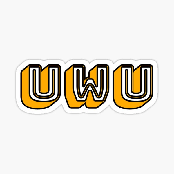 "UwU" Sticker for Sale by Dannyballsub | Redbubble
