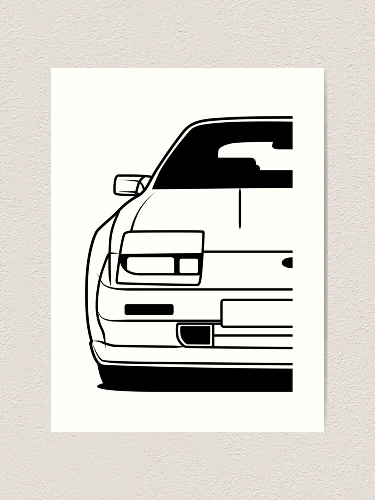 "Nissan 300ZX Z31 Best Shirt Design" Art Print for Sale by CarWorld ...