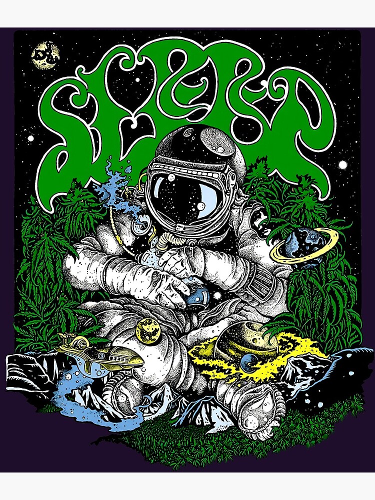 "Sleep metal sludge stoner band - The Marijuanaut [Purple]" Art Print ...
