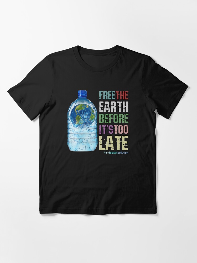 "Climate Change and Plastic Pollution" T-shirt for Sale by norules ...