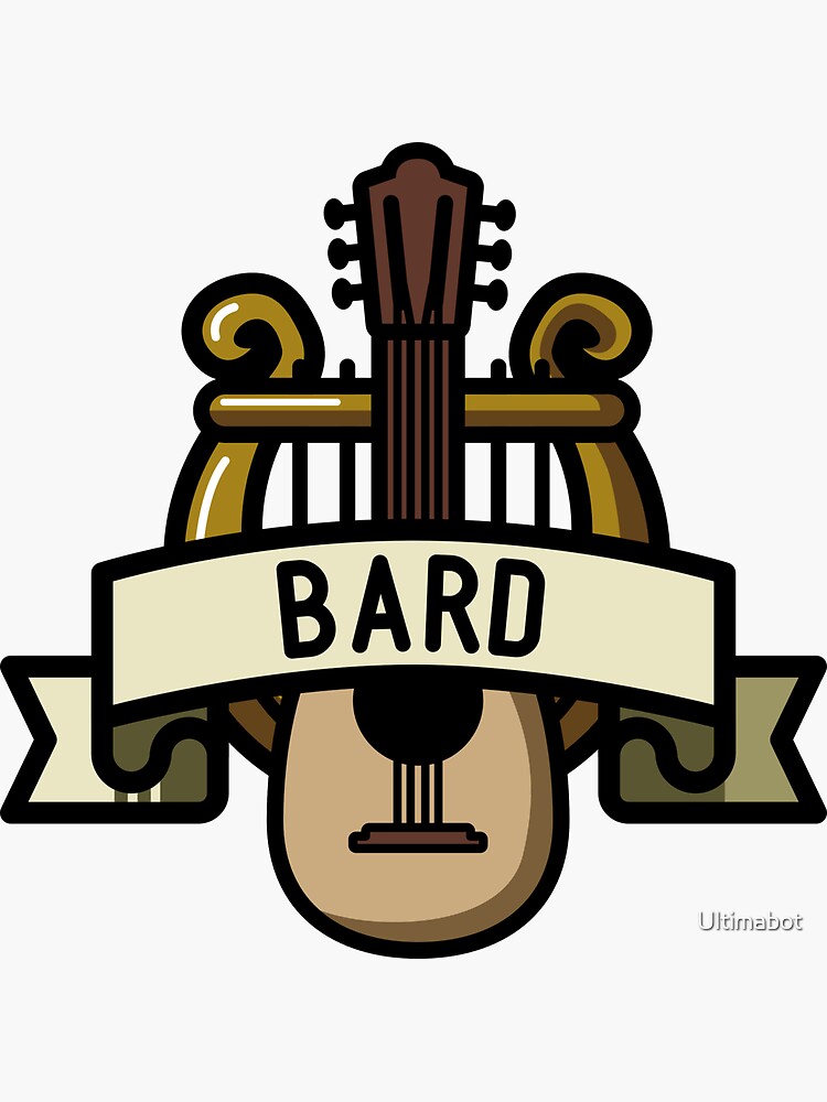 "Bard Class" Sticker for Sale by Ultimabot | Redbubble