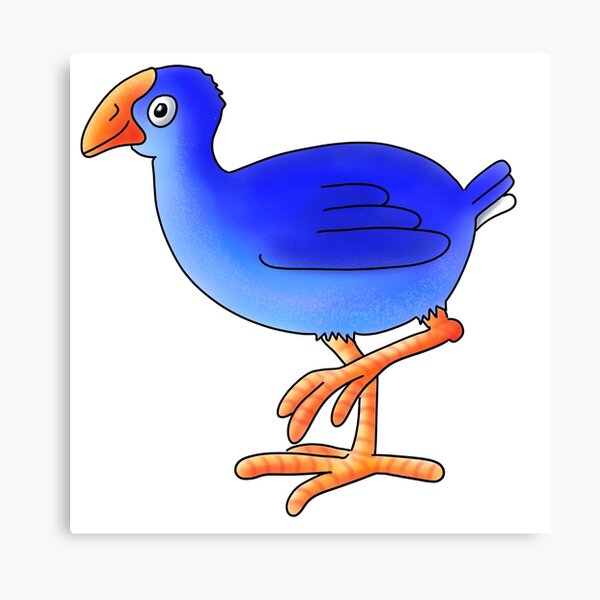 Pukeko Wall Art | Redbubble