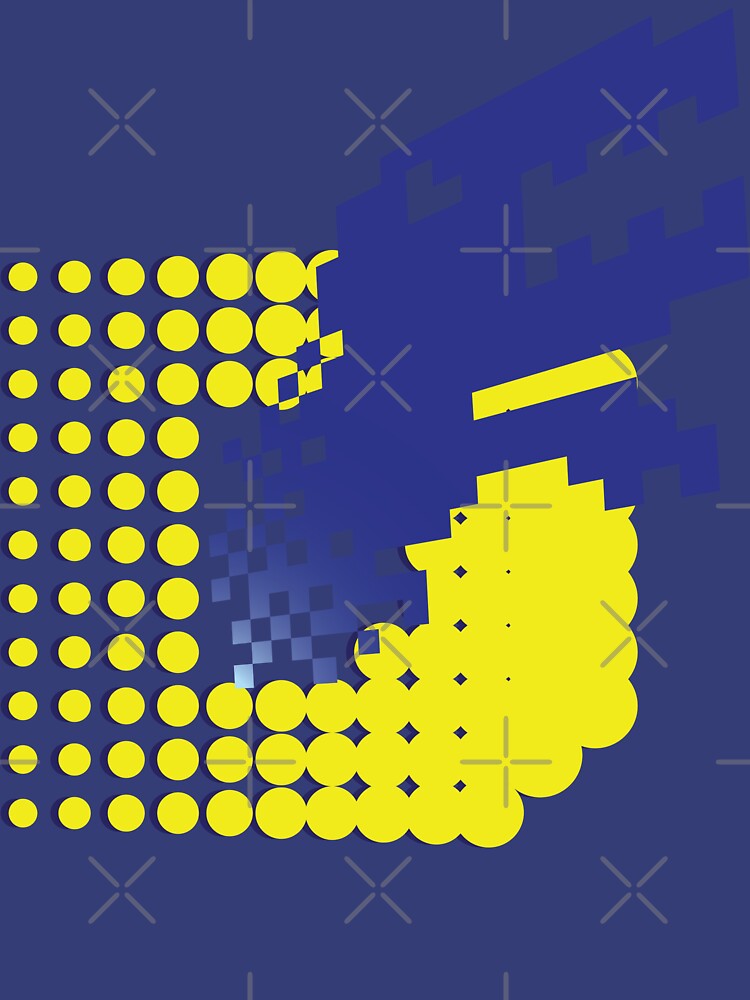 "SLASH!! (Matrix Blue)" T-shirt for Sale by lazerwolfx | Redbubble ...