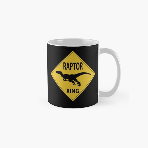"Raptor Xing" Coffee Mug for Sale by thekohakudragon | Redbubble