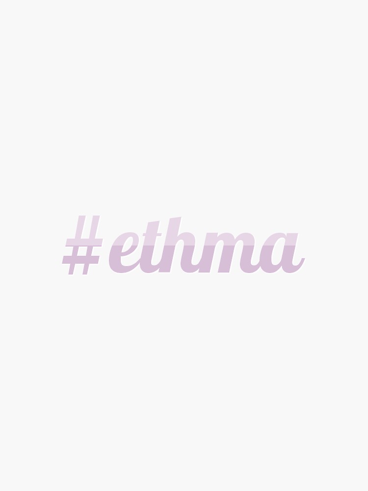 "ethma " Sticker by kasza11 | Redbubble