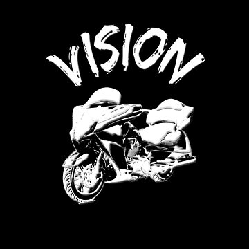 "Victory Vision Graphic Motorcycle" Sticker for Sale by DBKustoms ...