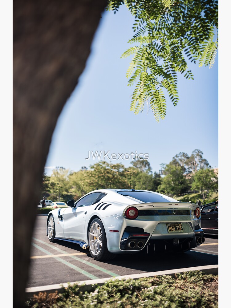 "Ferrari F12 TDF" Sticker for Sale by JWKexotics | Redbubble