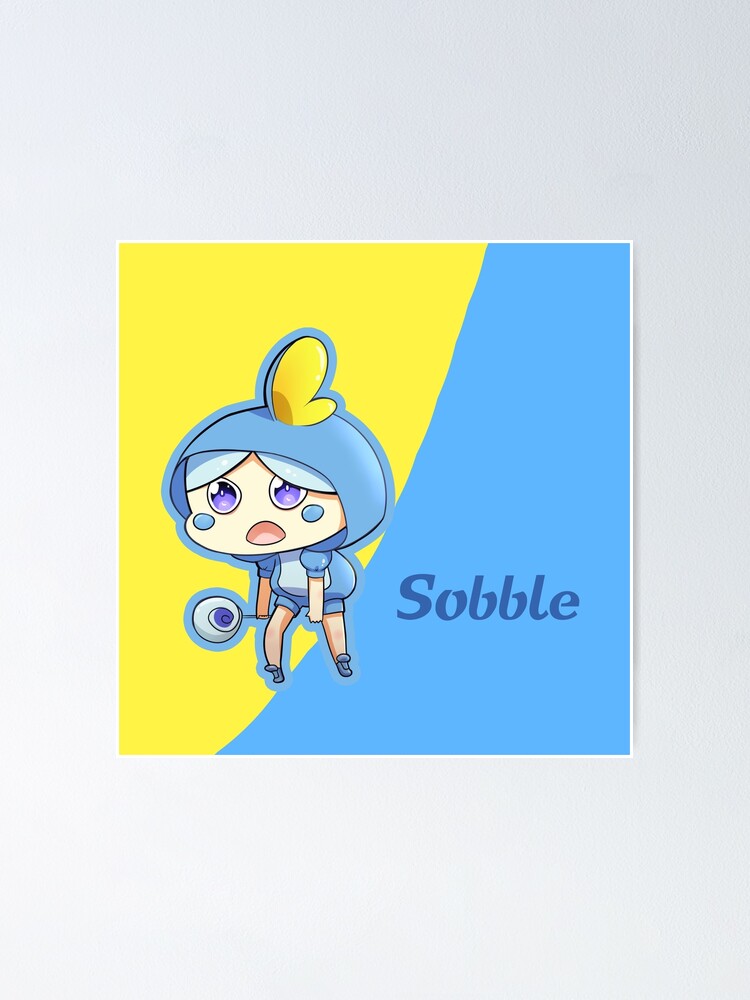 "Sobble Pokemon Sword and Shield Starter Pokemon Chibi Gijinka" Poster ...