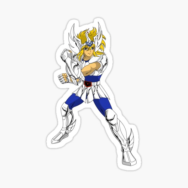 "Saint Seiya - Hyoga Cygnus" Sticker for Sale by FalChi | Redbubble