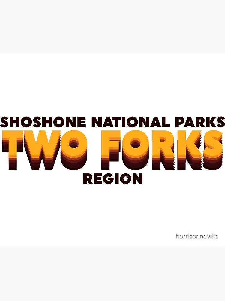 "Shoshone National Parks Two Forks Region - Firewatch" Art Print for ...
