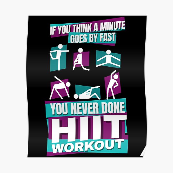 High Intensity Interval Training Posters | Redbubble