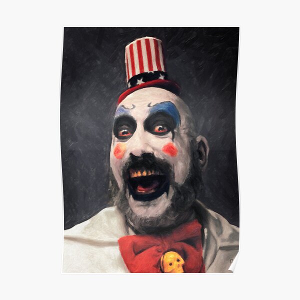 "Captain Spaulding" Poster for Sale by innasoyturk | Redbubble