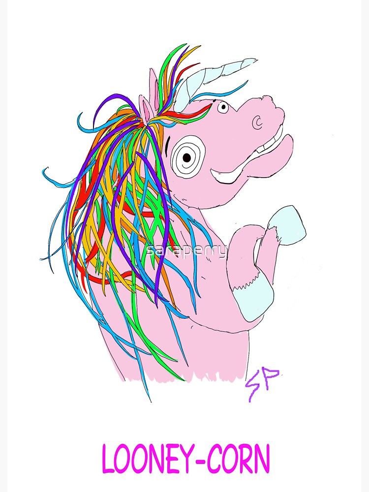 "Looney - Corn" Sticker by saraperry | Redbubble