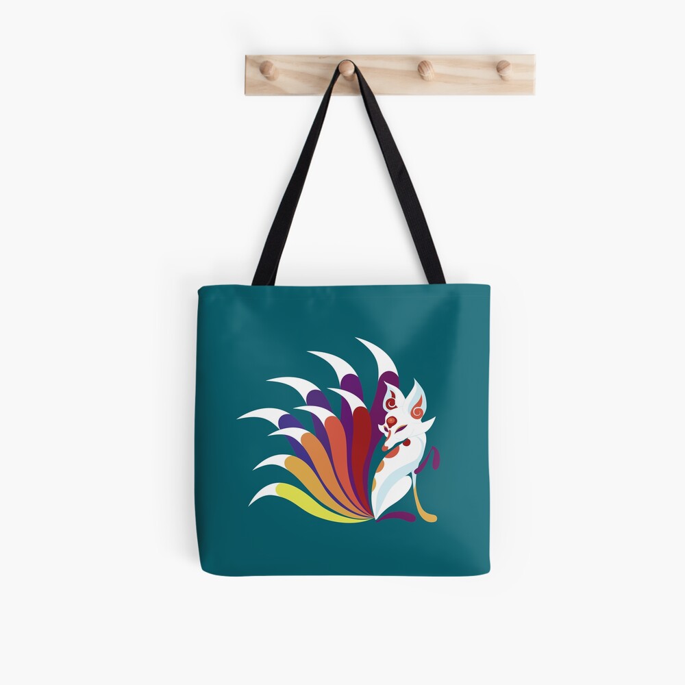 "Nine Tailed Fox" Sticker for Sale by theannajano | Redbubble