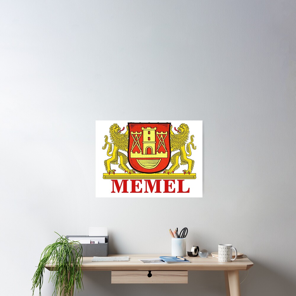 "Memel coat of arms" Poster by edsimoneit | Redbubble