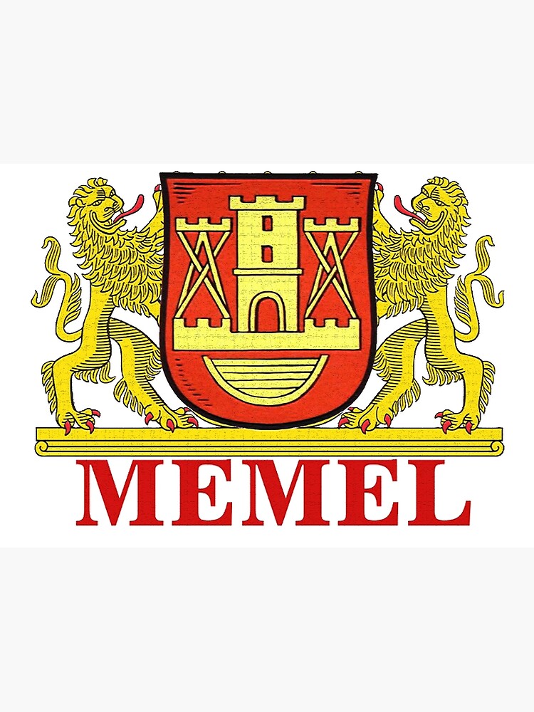 "Memel coat of arms" Poster by edsimoneit | Redbubble