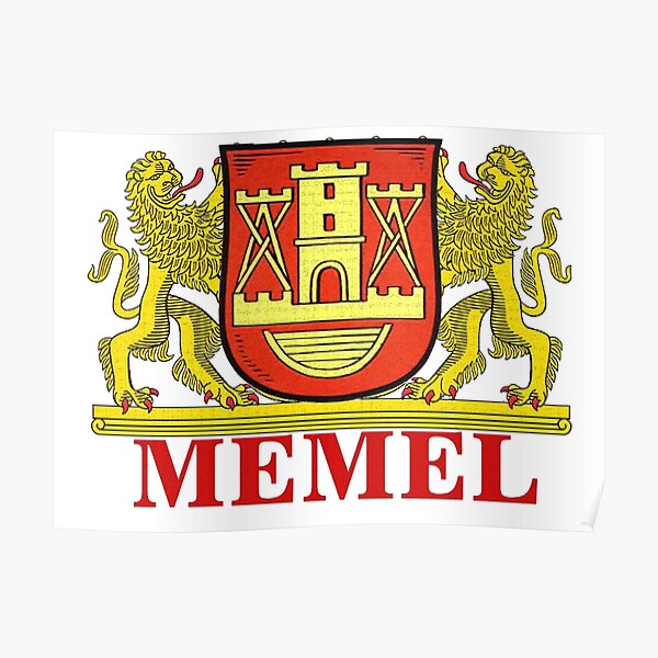 "Memel coat of arms" Poster by edsimoneit | Redbubble