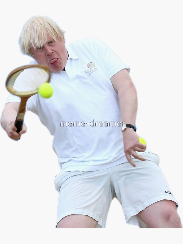 "Boris Johnson Bojo Funny Meme Sticker" Sticker for Sale by meme ...