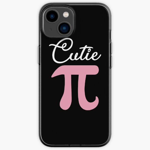 "cutie pi cute math pun shirt for pi day math" iPhone Case for Sale by ...