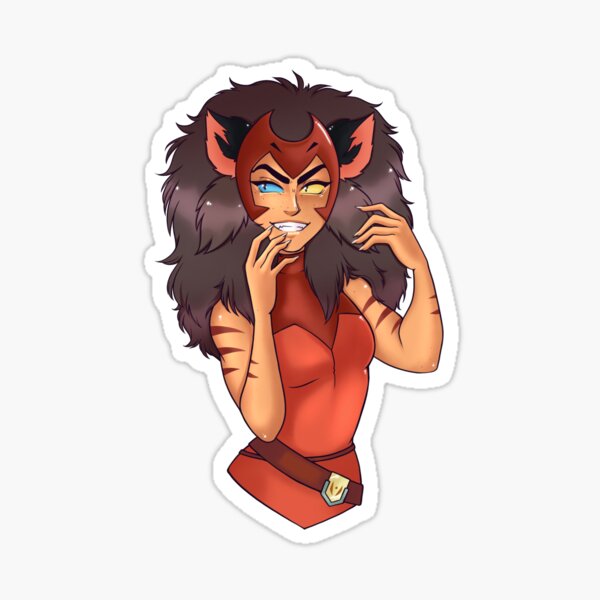 "Catra" Sticker for Sale by ukkii | Redbubble