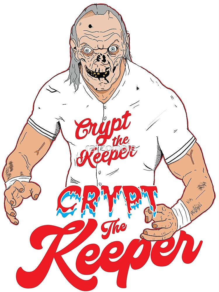 "crypt the keeper" Poster for Sale by rafzombie | Redbubble