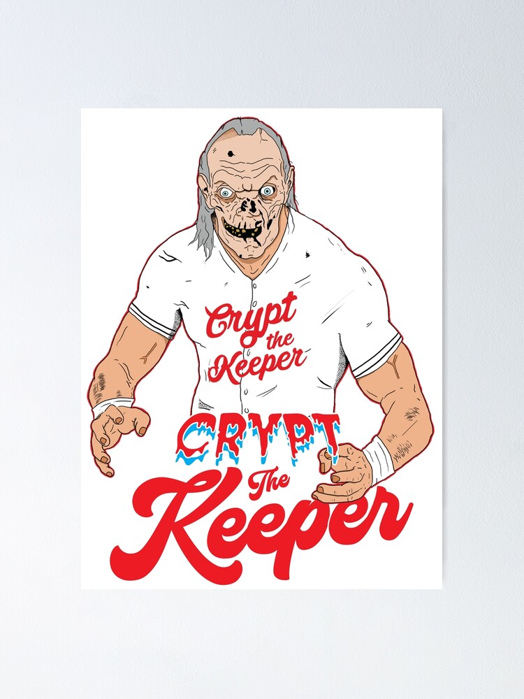 "crypt the keeper" Poster for Sale by rafzombie | Redbubble