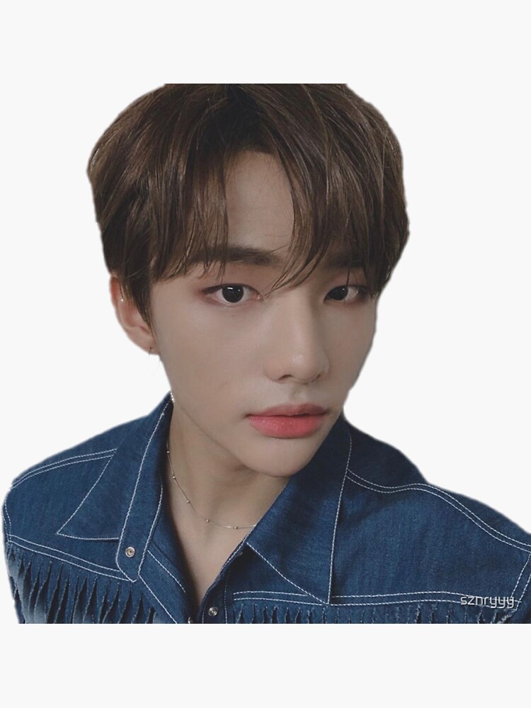 "Hyunjin" Sticker for Sale by sznryyy | Redbubble