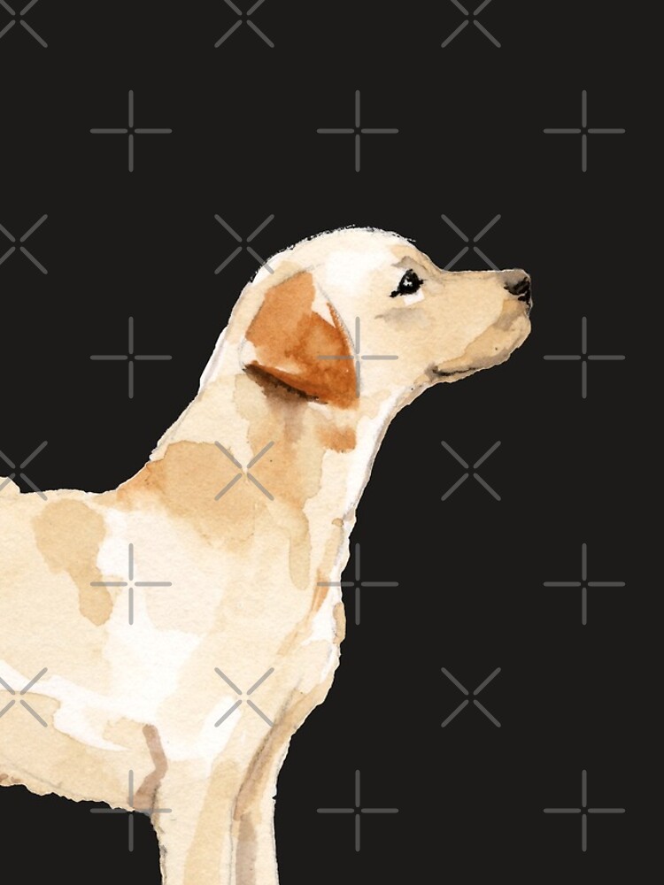 "Yellow Lab Silhouette Watercolor" iPhone Case for Sale by emrdesigns ...