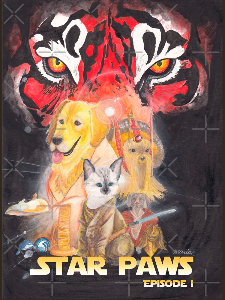 "Star paws" T-shirt by MariaEsre | Redbubble