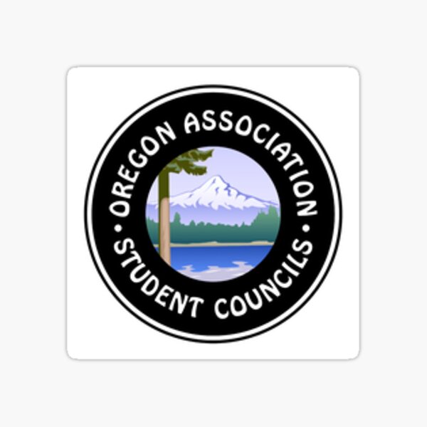 "Oregon Association of Student Councils" Sticker for Sale by adeletalk ...