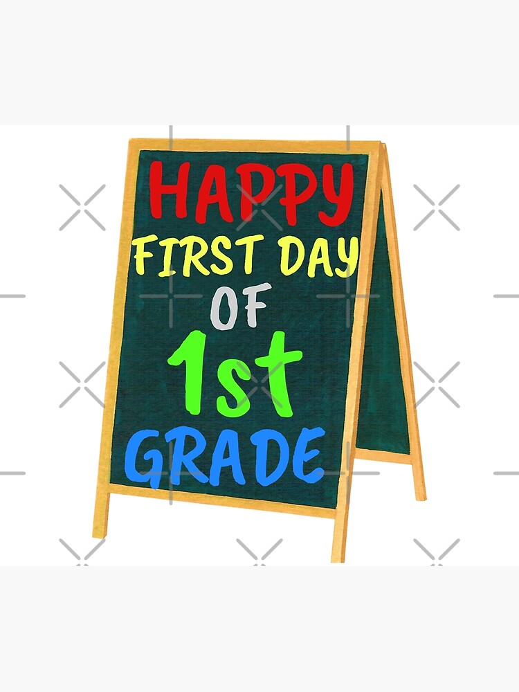 "Happy first day of first grade, 1st Grade Design, Welcome Back to ...