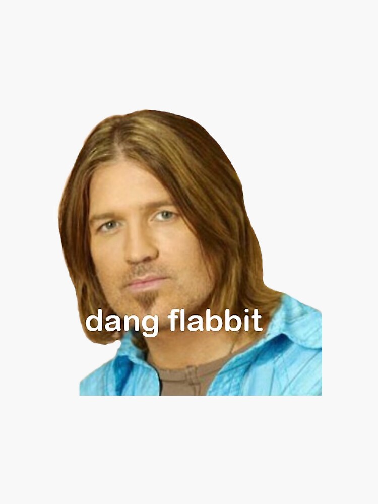 "dang flabbit" Sticker for Sale by brooke-rebe | Redbubble