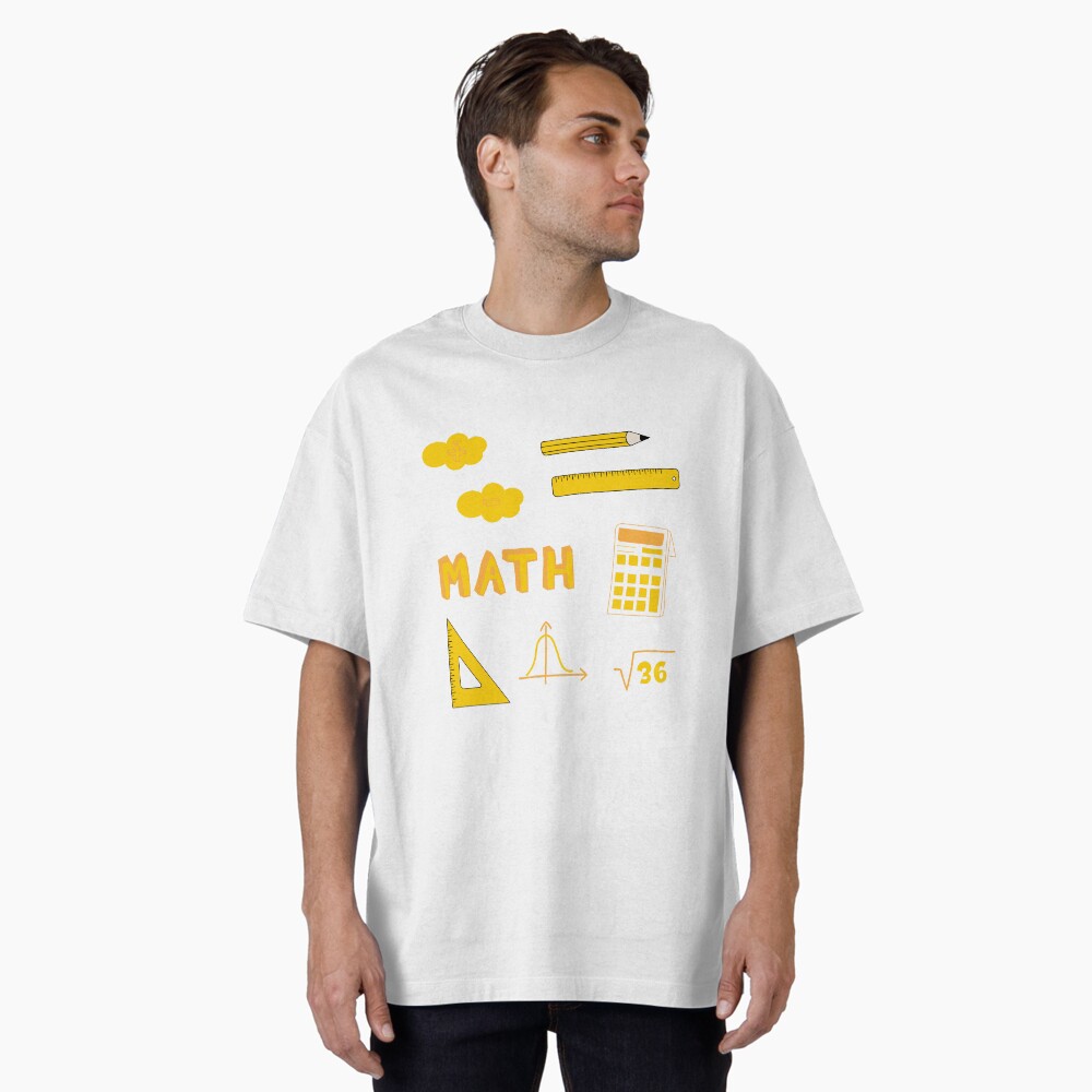 "Yellow Math School Subject Sticker Pack" Sticker for Sale by The-Goods ...