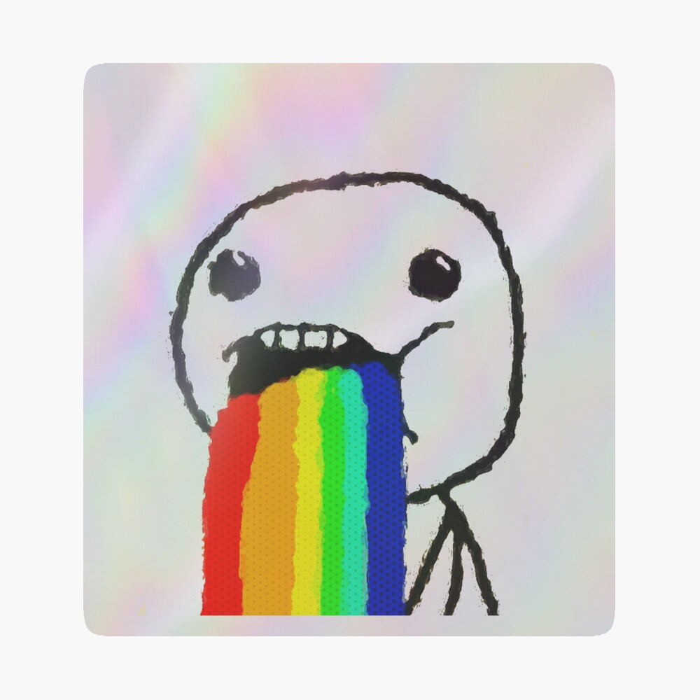 Memes Rainbow Drool Tanks For The Memories