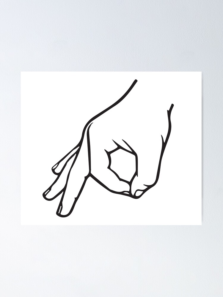 "Circle Hand Punch Game" Poster for Sale by SwimGood | Redbubble