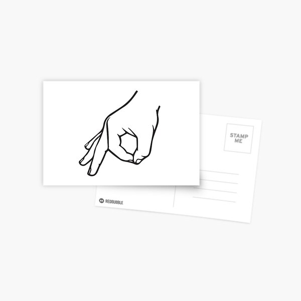 "Circle Hand Punch Game" Postcard for Sale by SwimGood | Redbubble